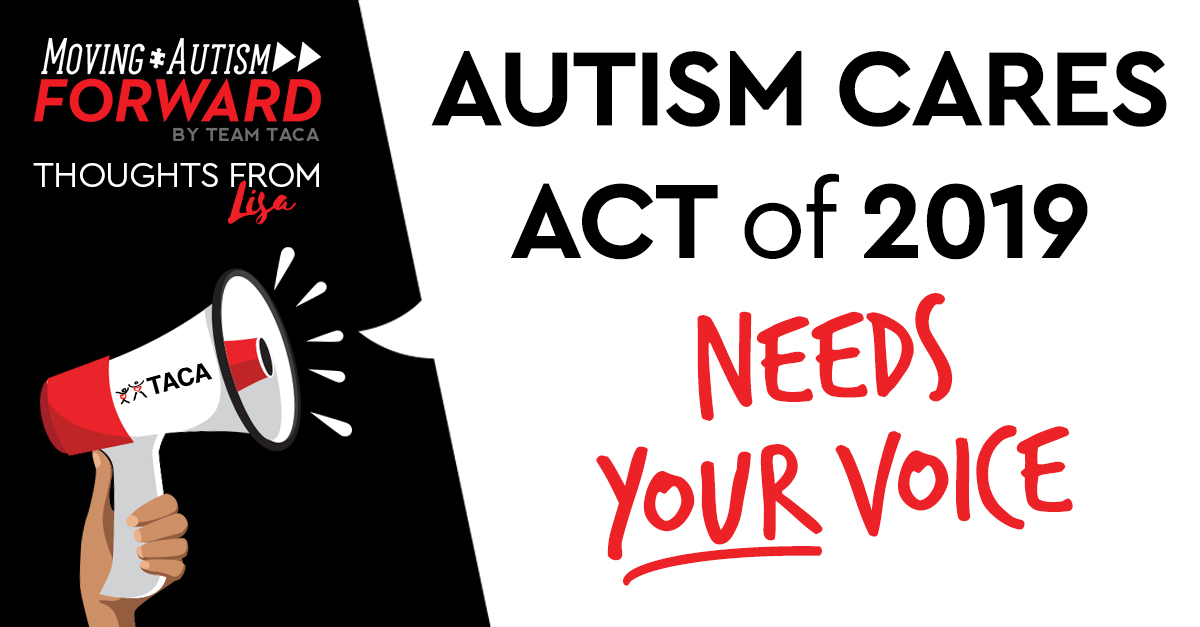 Autism Cares Act of 2019 Needs Your Voice – Moving Autism Forward by ...